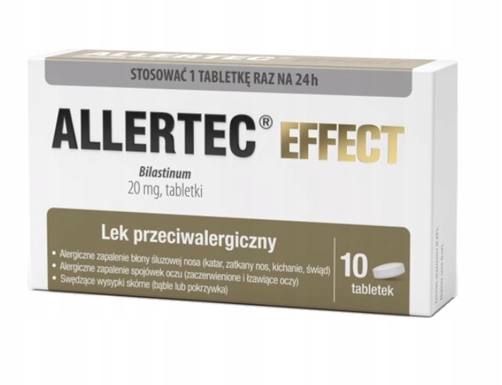 Allertec Effect Bilastina20mg x10 tab Thuốc điều trị dị ứng – Hàng xách ...
